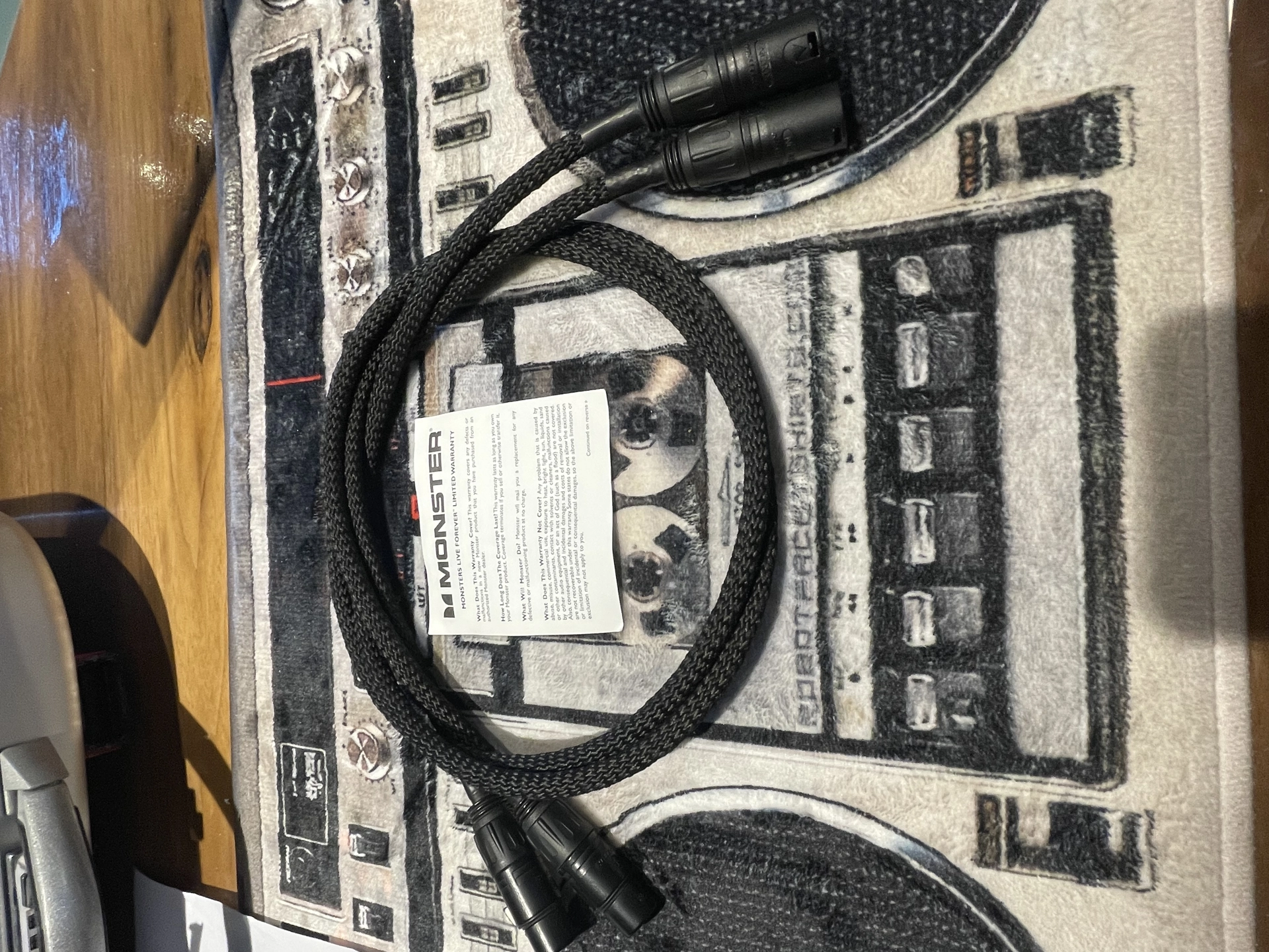 זוג כבל Monster Cable Sigma Retro XLR